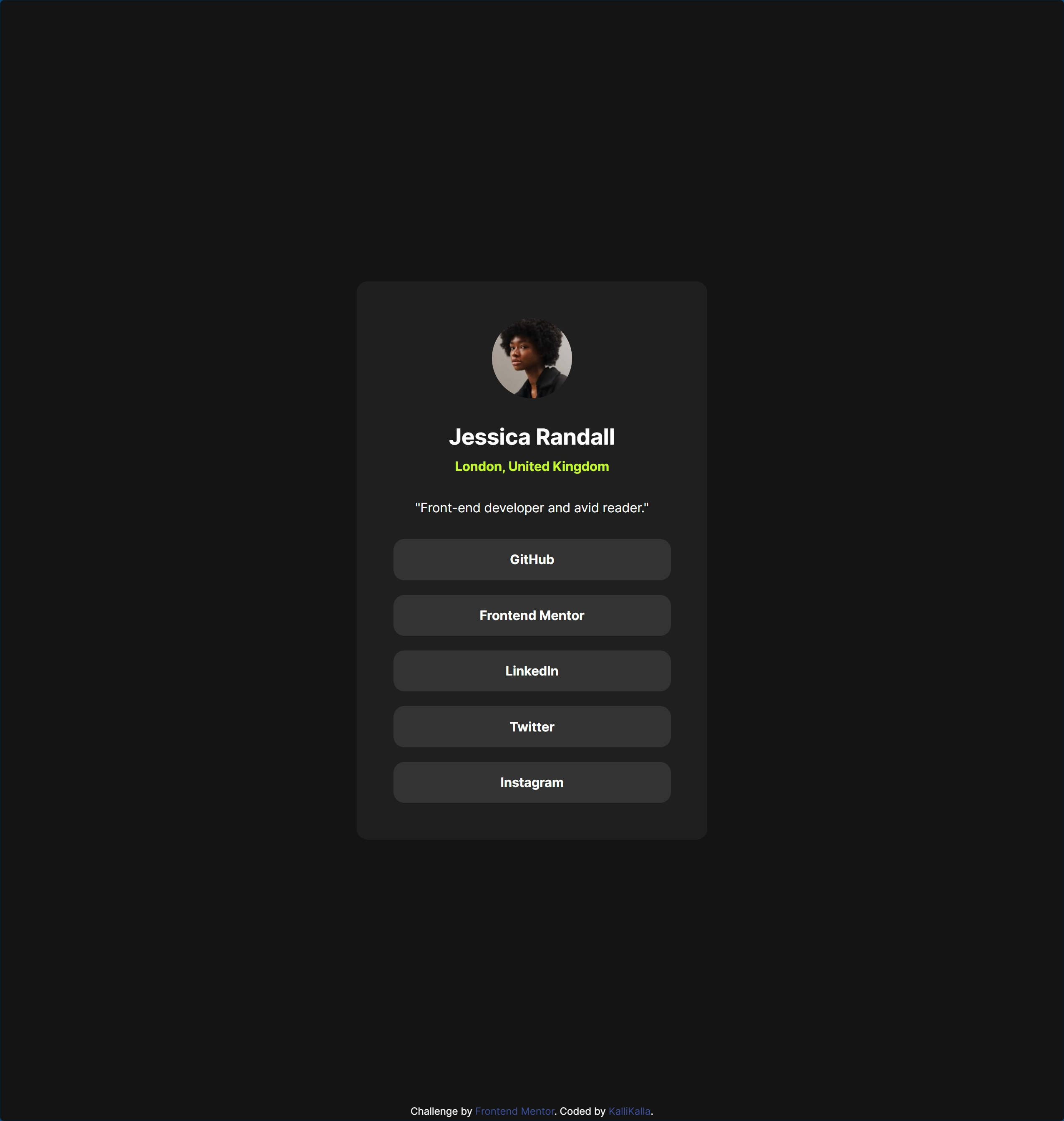 Frontend Mentor Projects